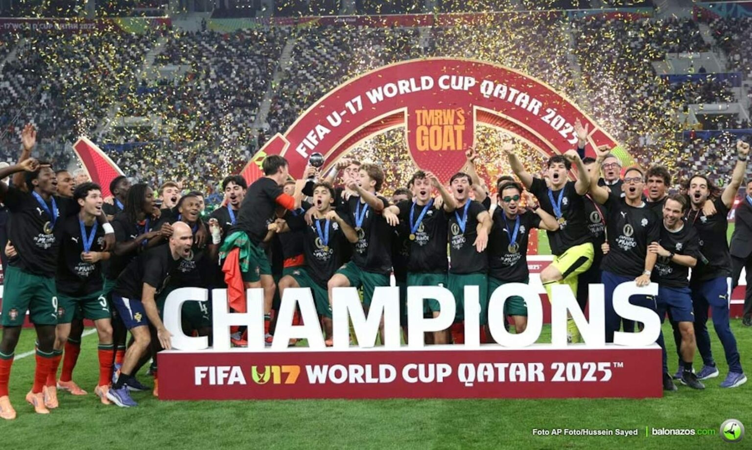 Portugal hace historia y conquista su primer Mundial Sub-17 en Catar ...